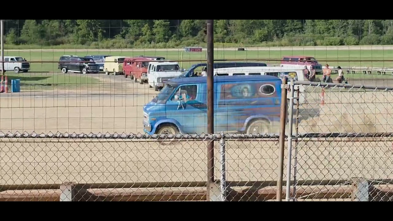 3 Wide Van Drag Races! - YouTube