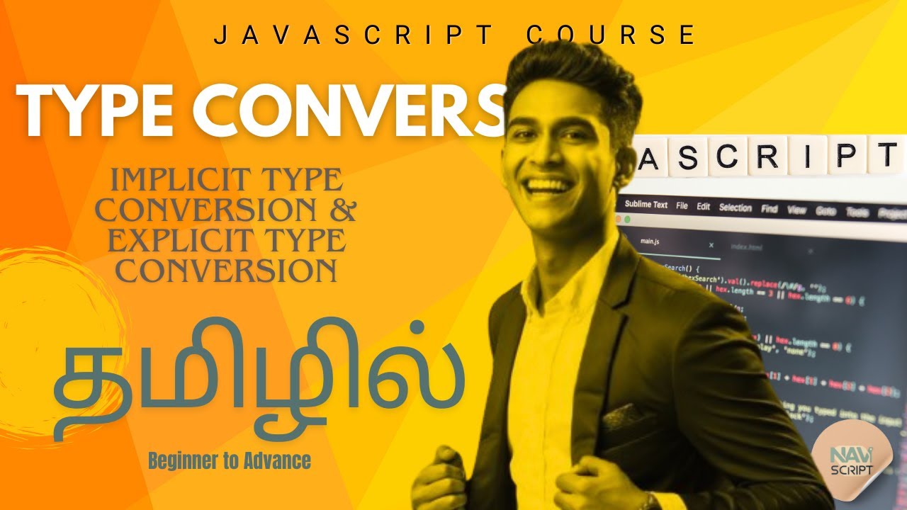 JavaScript Type Conversion Explained in Tamil Implicit vs Explicit Conversion Tutorial (Full ...