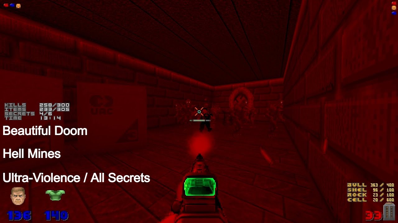 Beautiful Doom - Hell Mines (All Secrets) - YouTube