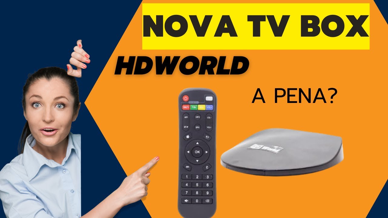 New Tv box 2022 Hd World vale a pena? unboxing completa desse aparelho ...