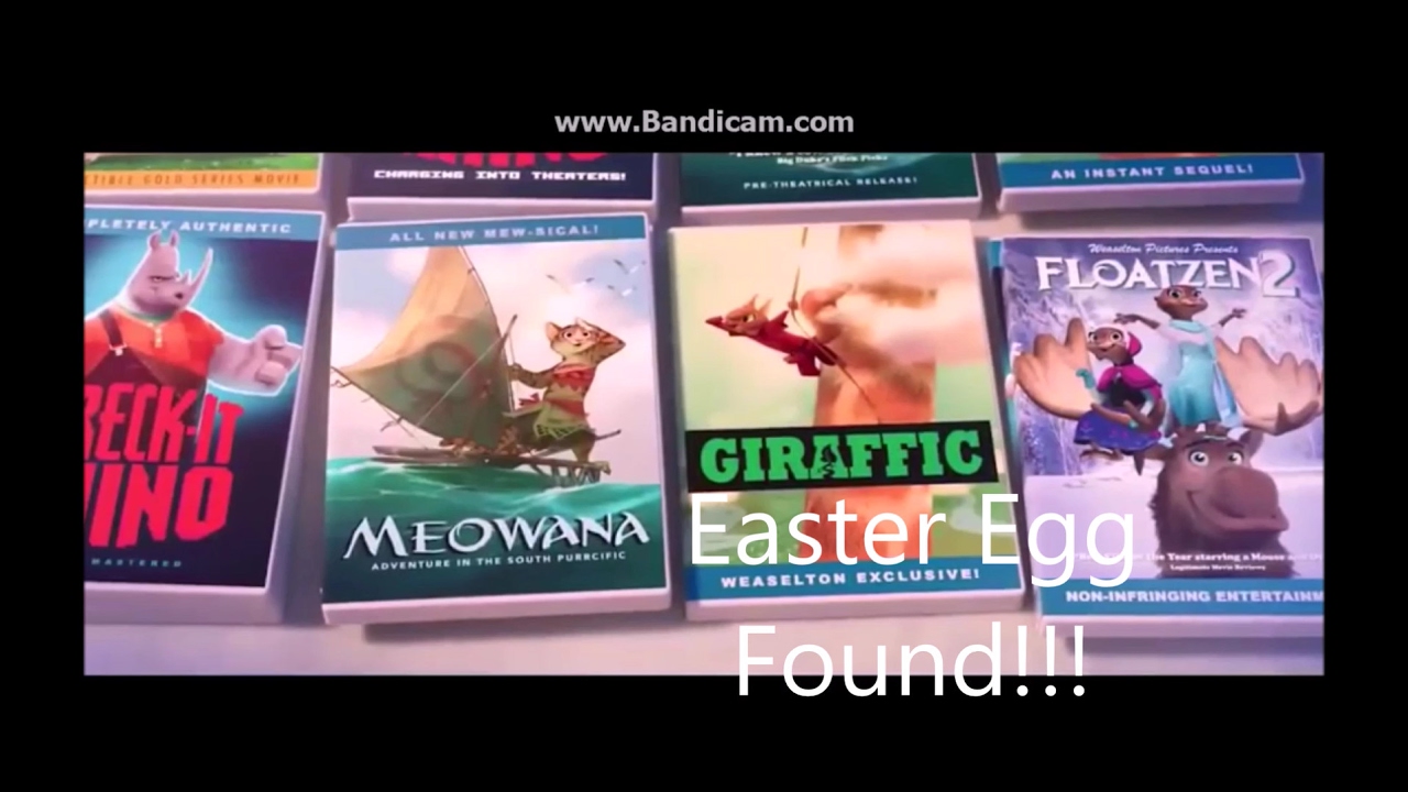 Moana Easter Egg Found In Disney/Pixar Movie Zootopia - YouTube