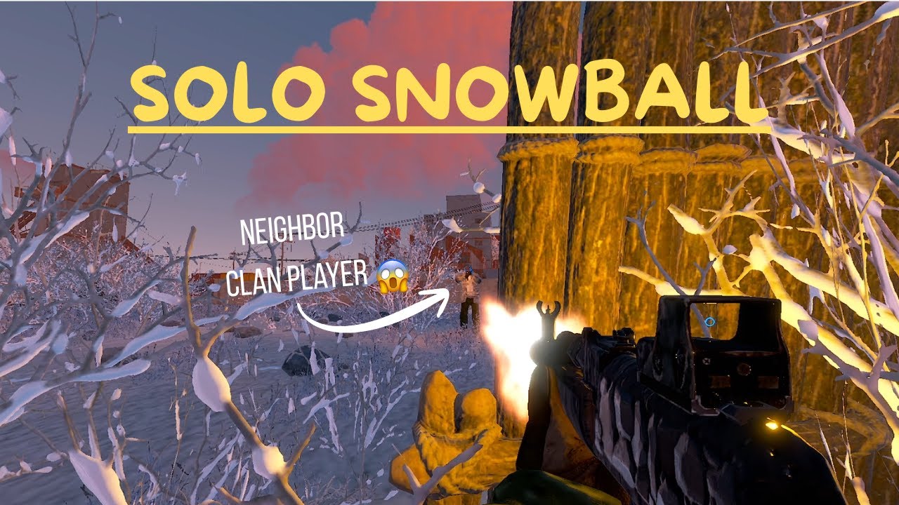 MY MOST CRAZY ONE DAY SNOWBALL IN 5,147 HOURS - Rust Solo - YouTube