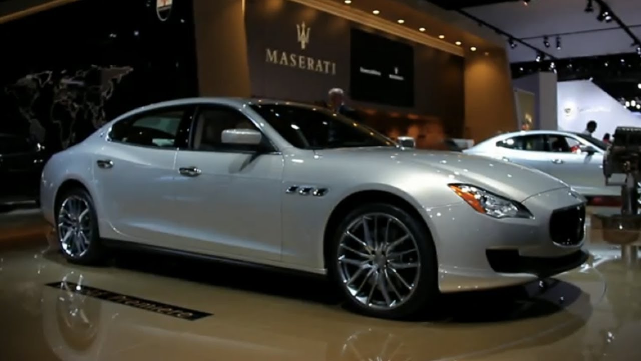 Maserati CEO Talks 2014 Maserati Quattroporte and More @ 2013 Detroit ...