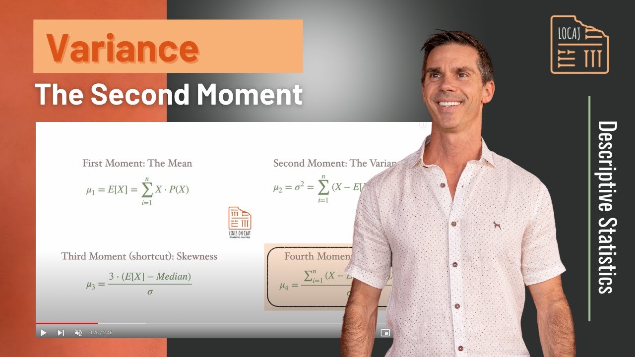 Second Moment: The Variance (Project) - YouTube