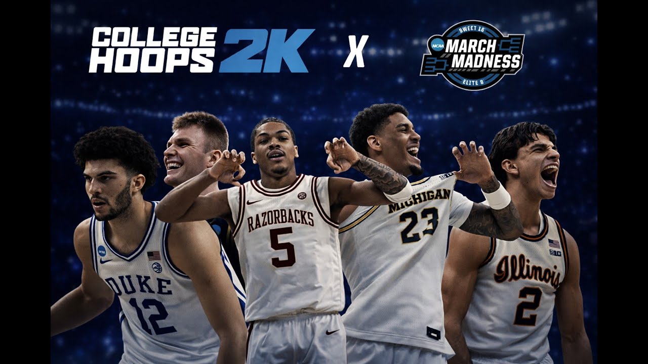College Hoops 2K26 Mod for 2K14│March Madness Sweet 16/Elite 8 - YouTube