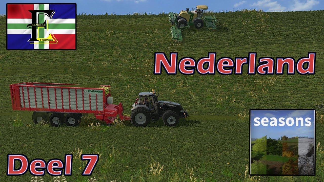 Farming simulator 2017 SEASONS | NEDERLAND | TALUD'n maaien! - YouTube