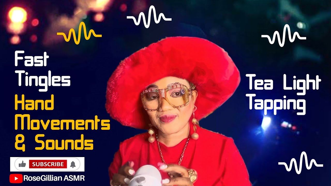 ASMR | Fast Tingles | Tea light Tapping & Hand Movements & Sounds ...