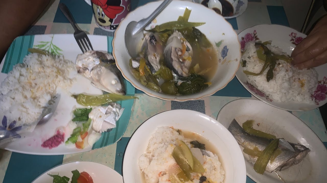 FAMILY MUKBANGERS!!!! Kain Na Po Tayo Ng Mainit At Maasim Na Sabaw ng ...