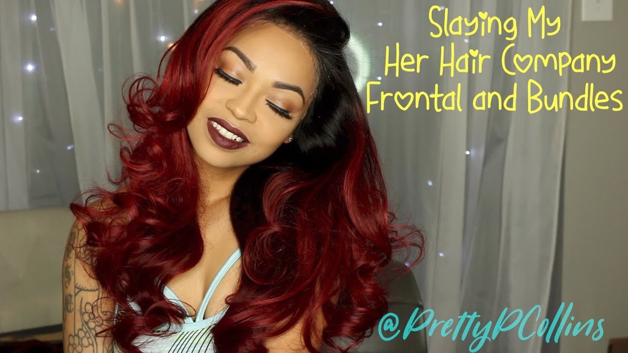 Slay Baby Slay.... Her Hair Company Frontal & Bundles | Start to Finish ...