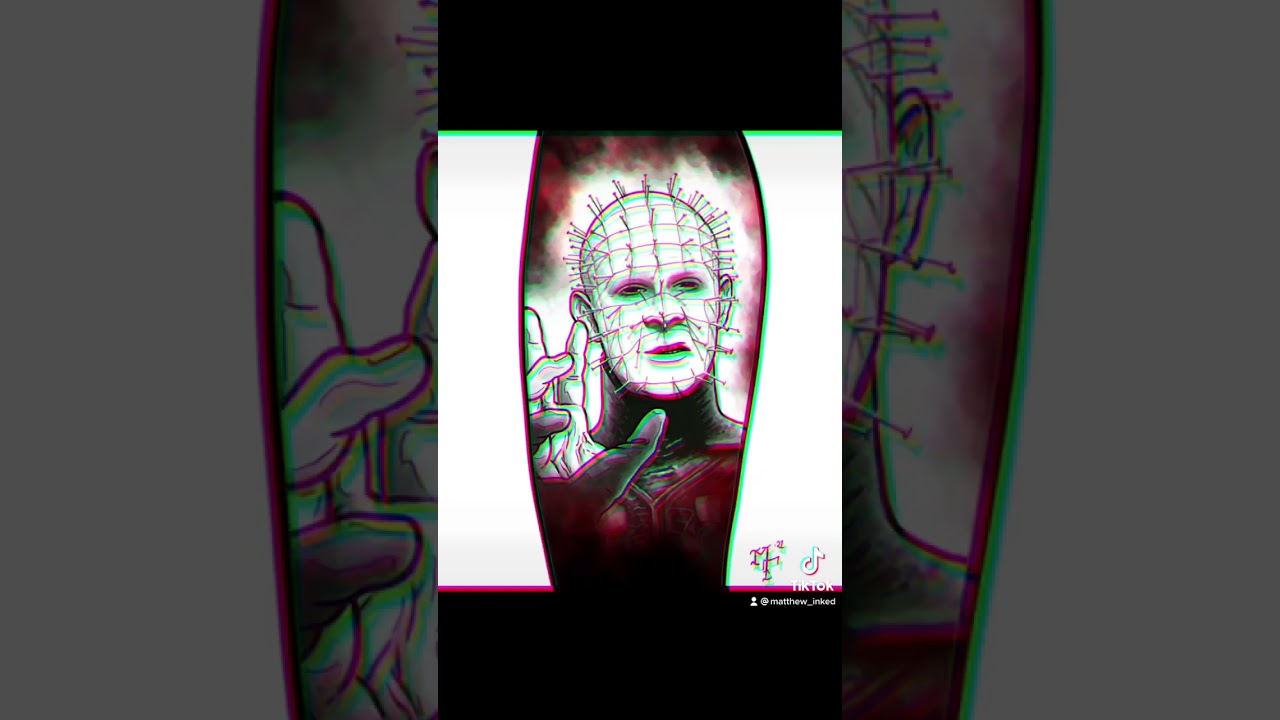 Pinhead from hellraiser artwork - YouTube