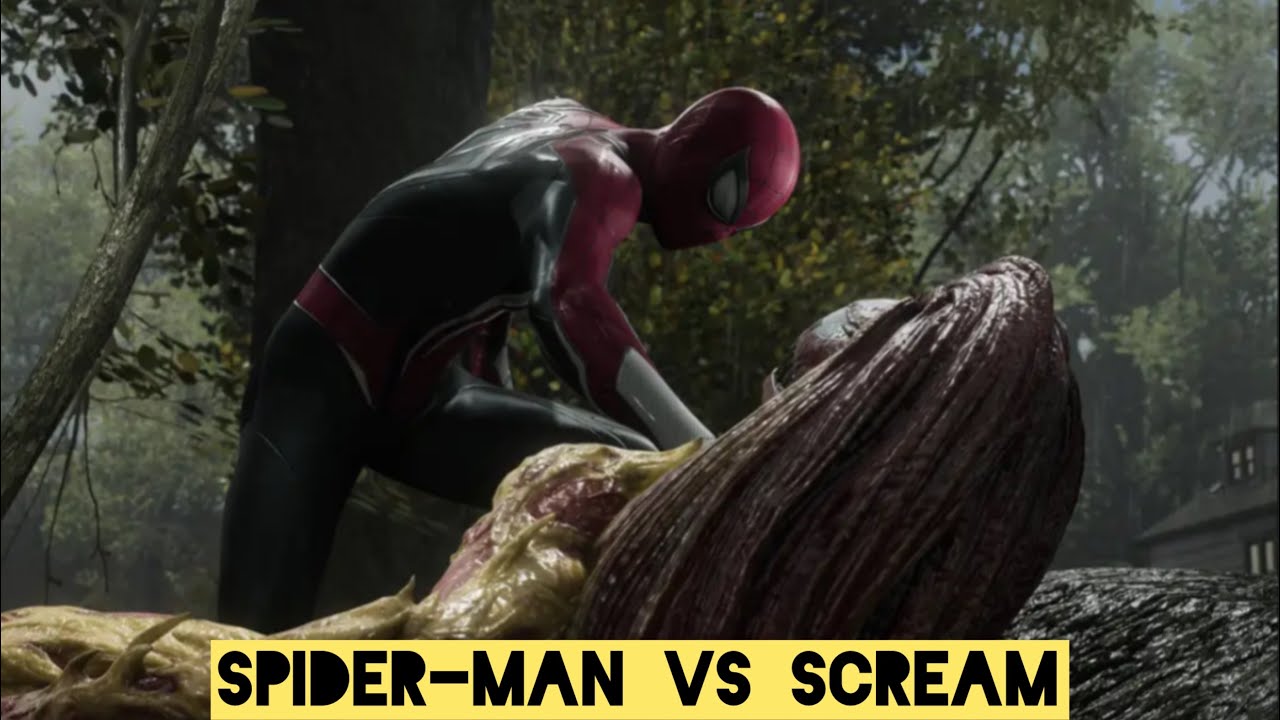 Marvel's Spider-Man 2 Spider-Man VS Scream MJ Boss Fight - YouTube