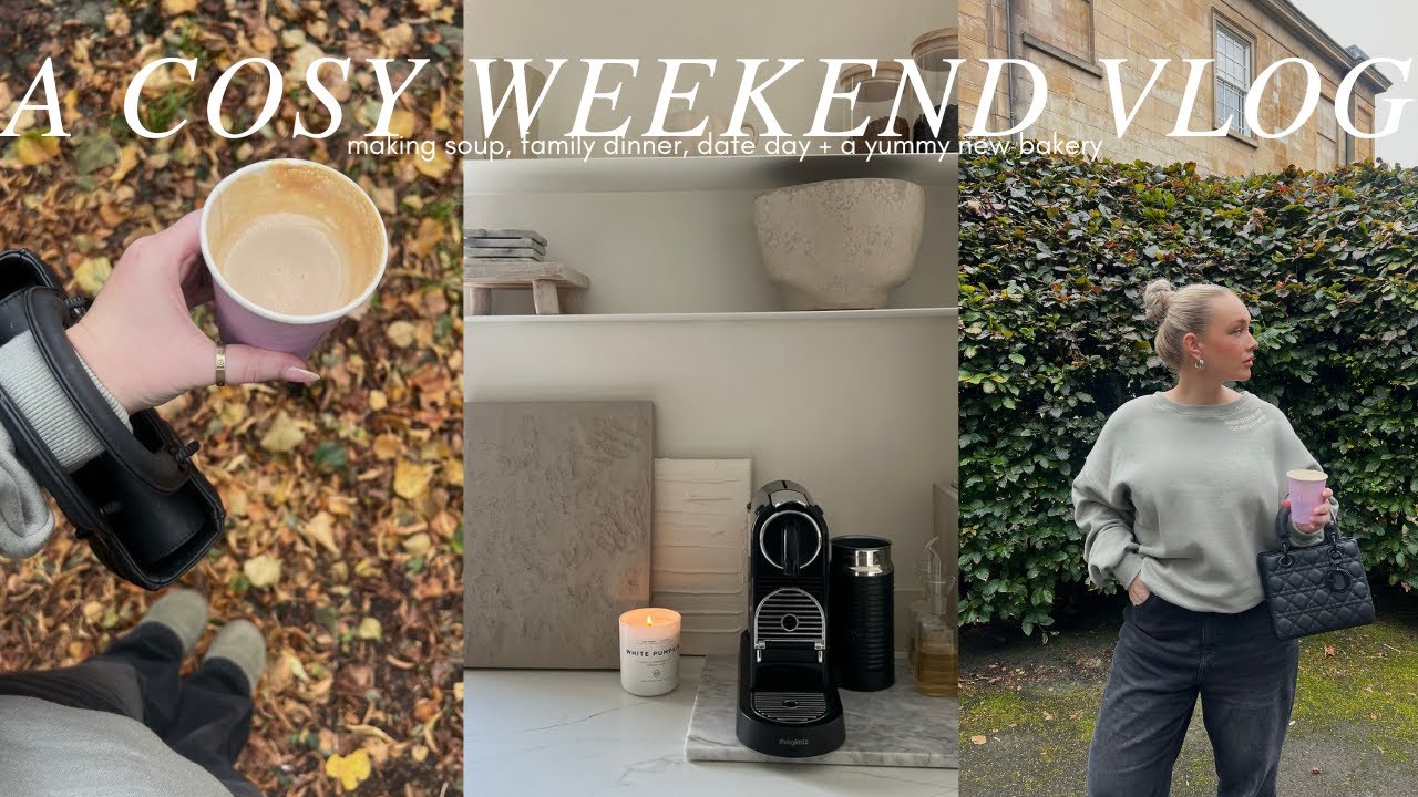 a cosy weekend vlog 🍂 ☕️ - YouTube