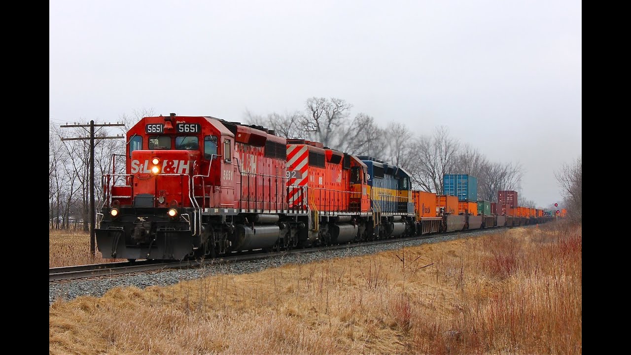 CP 142 - STL&H Leading all EMD [HD] - YouTube