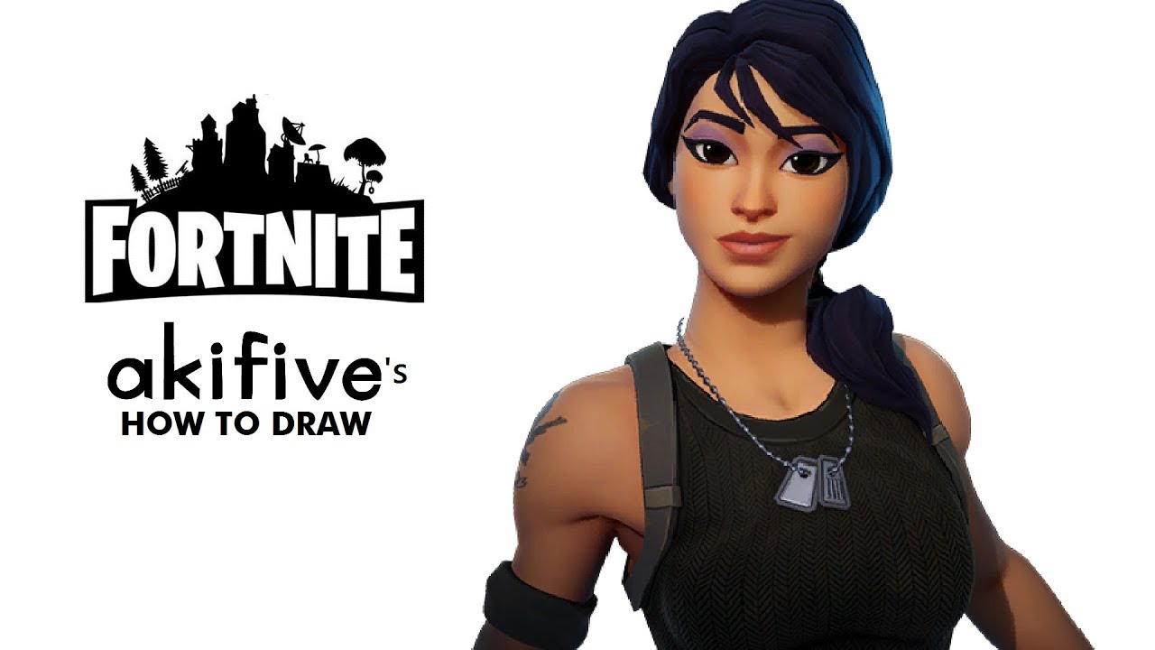 HOW TO DRAW Fortnite - Headhunter ( Fortnite Tutorial ) - YouTube