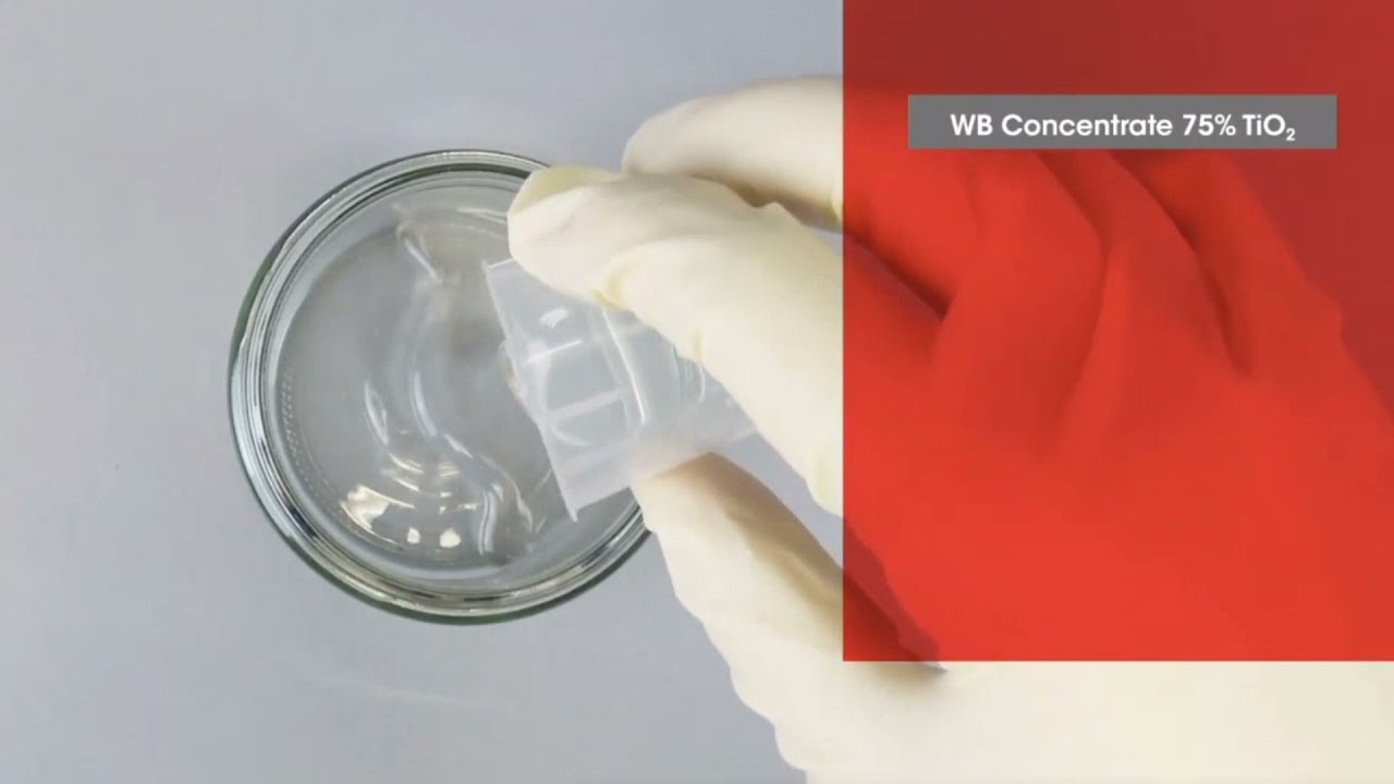Titanium Dioxide (TiO2) Dispersant and Rheology Modifier - YouTube