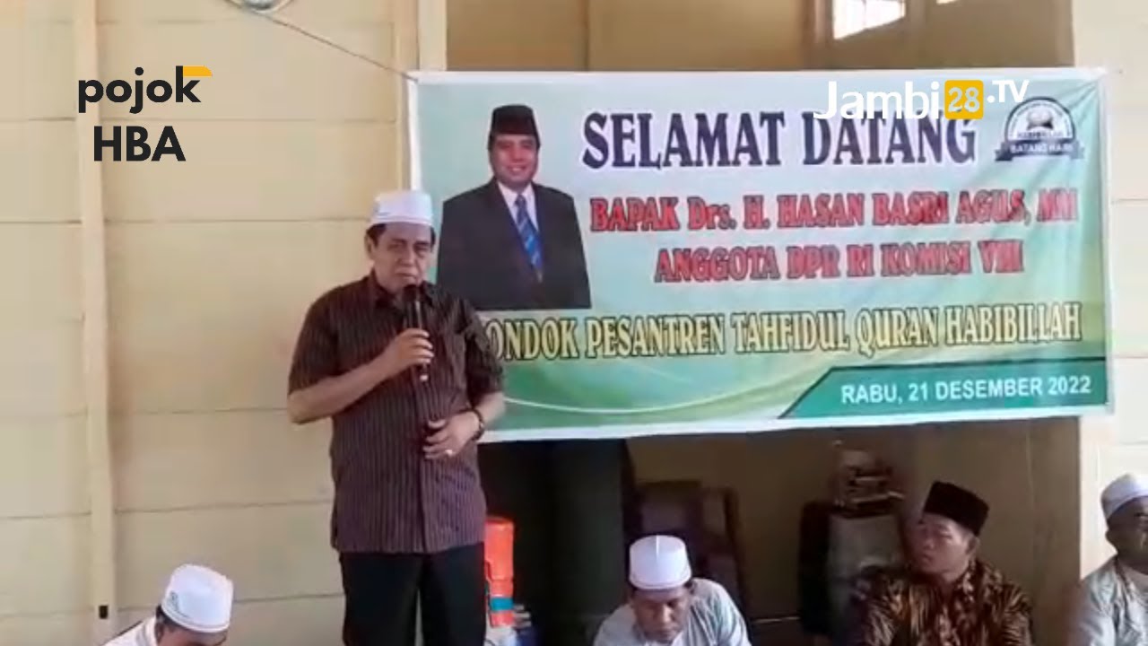HBA Kunjungi Ponpes Tahfidzul Qur'an Habibillah #Eps179 - YouTube