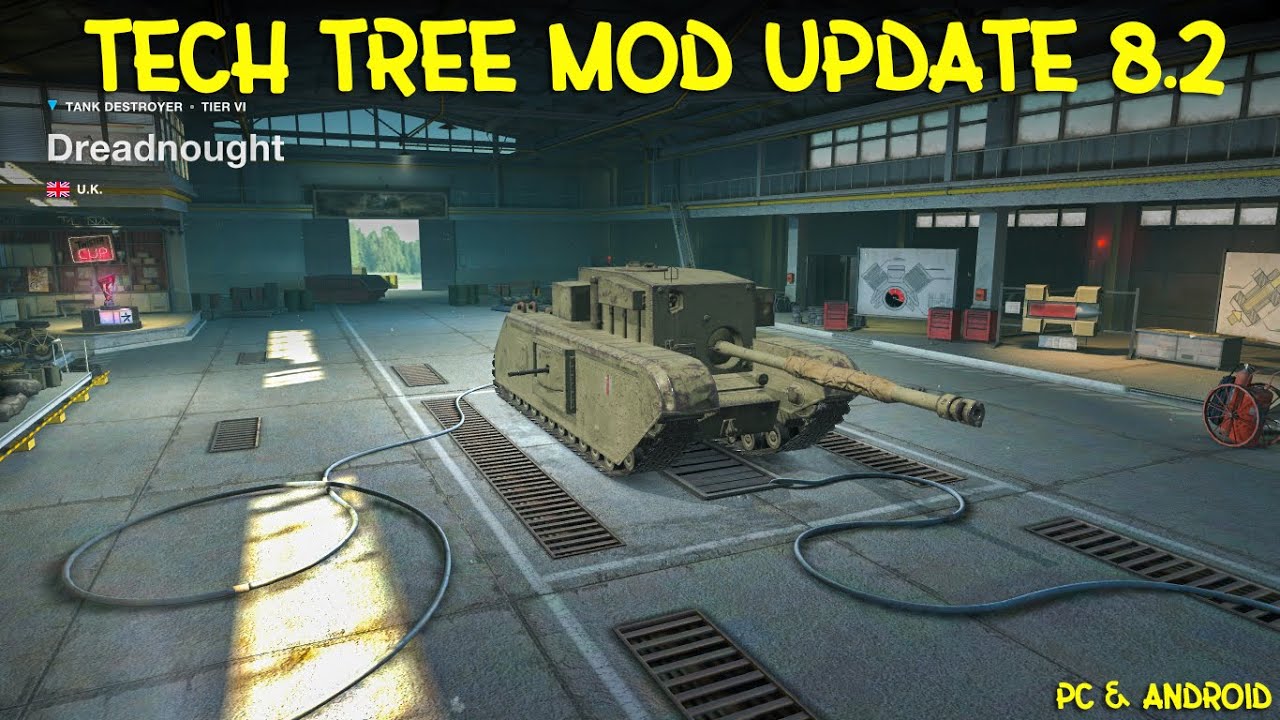 Tech Tree Mod Update 8.2 || WoT Blitz - YouTube