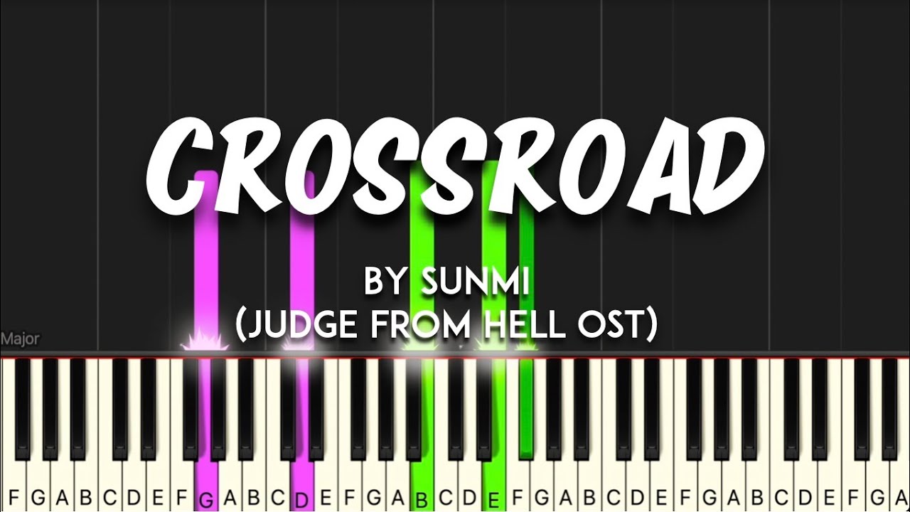 Crossroad by SUNMI (선미) _ (지옥에서 온 판사 - JUDGE FROM HELL OST) synthesia ...