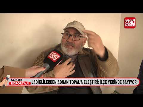 Ladiklilerden Adnan Topal'a eleştiri: İlçe yerinde sayıyor
