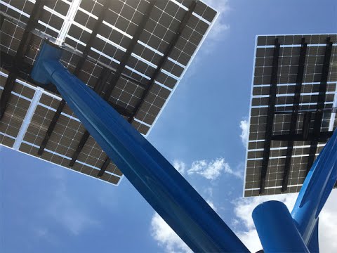 FPL introduces solar trees to South Florida - YouTube