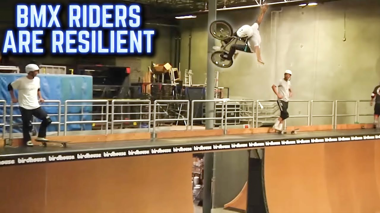 BMX Riders Are RESILIENT! Simon Tabron Overcomes Heart Attack / Stroke ...