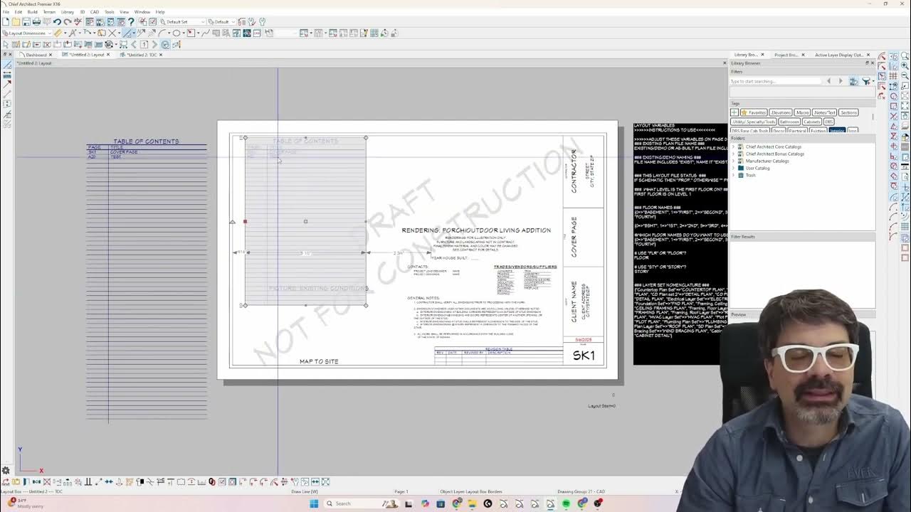How to Make Multiple TOC columns | Chief Architect - YouTube