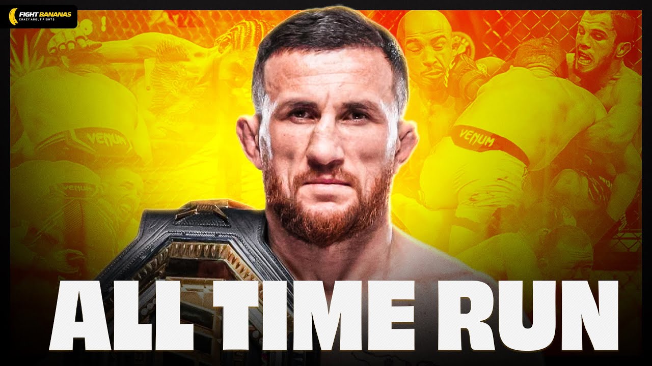 Merab Dvalishvili is on a All TIme Run in the UFC - YouTube
