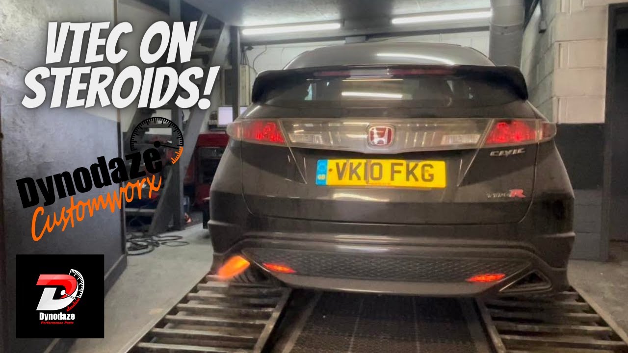 VTEC ON STERIODS! Supercharged Honda Civic Fn2 TypeR - YouTube