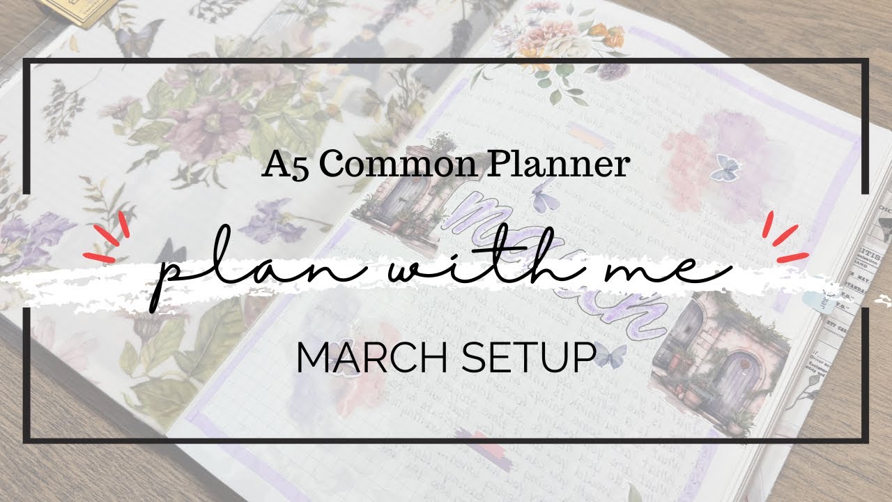 March plan with me - YouTube