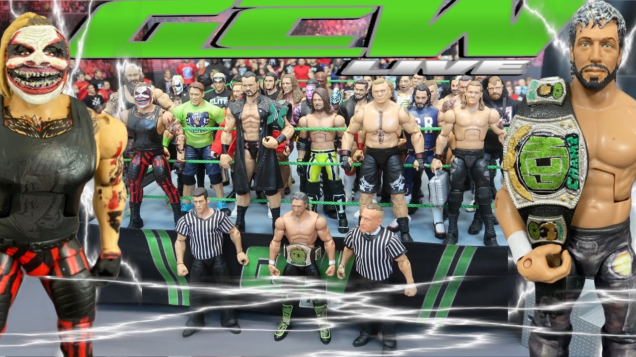 GCW ROSTER 2020 (WWE FIGURES ROSTER) - YouTube