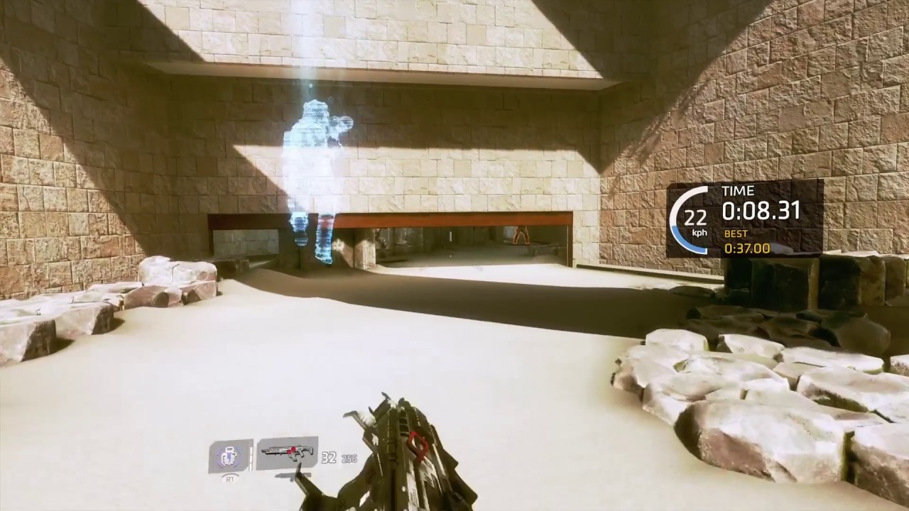 WHAT DOES LASTIMOSA SAY IF YOU BEAT HIS BEST TIME? Titanfall 2 Course ...