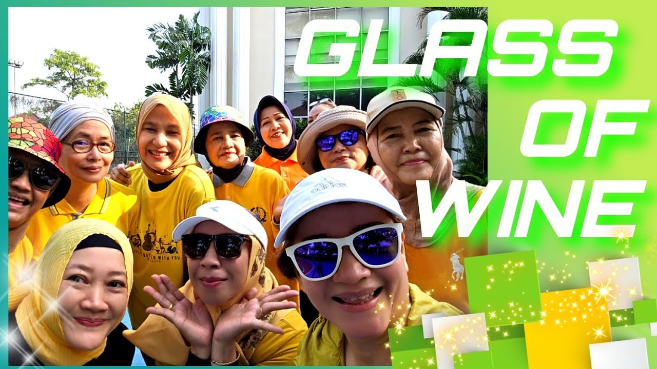 "GLASS OF WINE" Line Dance, chor: Malene Jakobsen (DK), danced by : THE ...