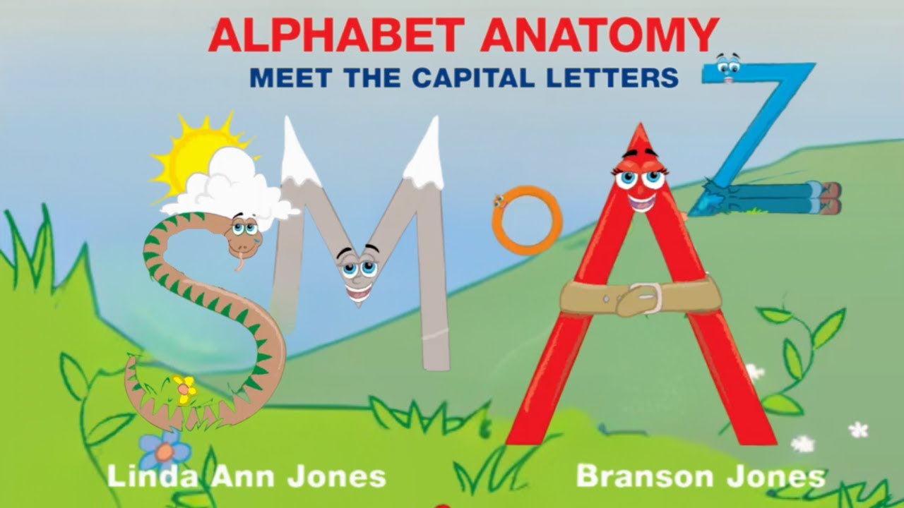 Alphabet Anatomy: Meet the Capital Letters | ABC Song for Kids # ...