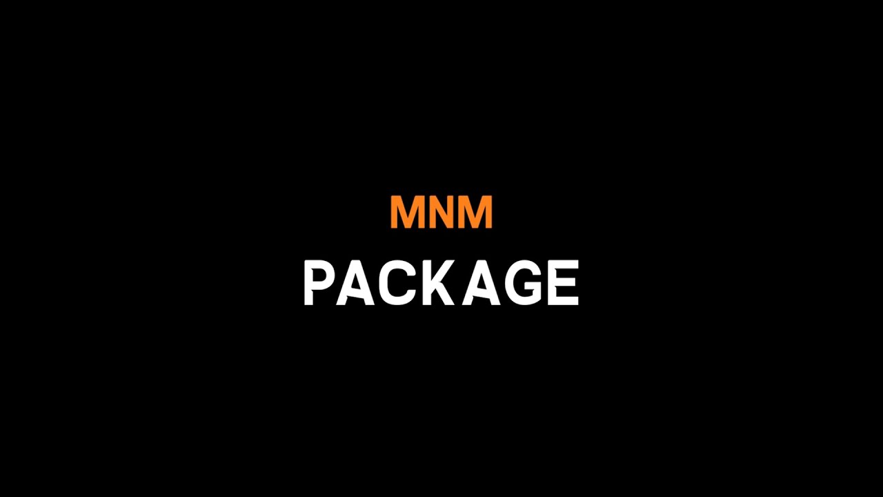 MNM PACKAGE - YouTube