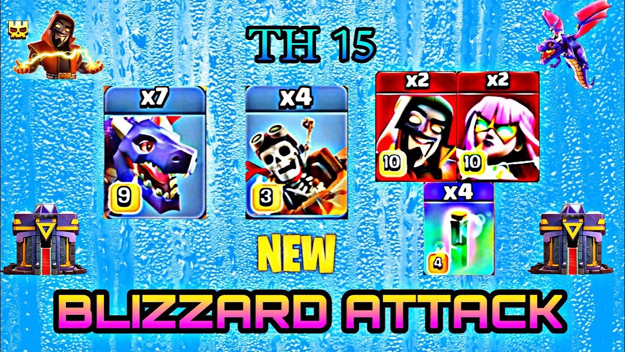 Th 15 New attack strategy | Easy spam attack | Blizzard attacks - YouTube
