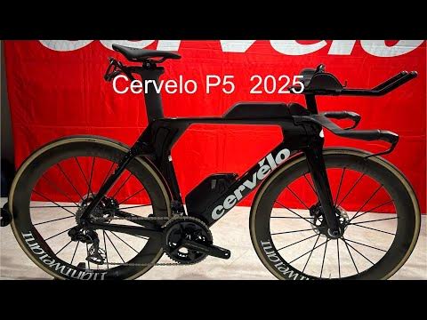 Cervelo P5 2025モデル展示会速報 - YouTube