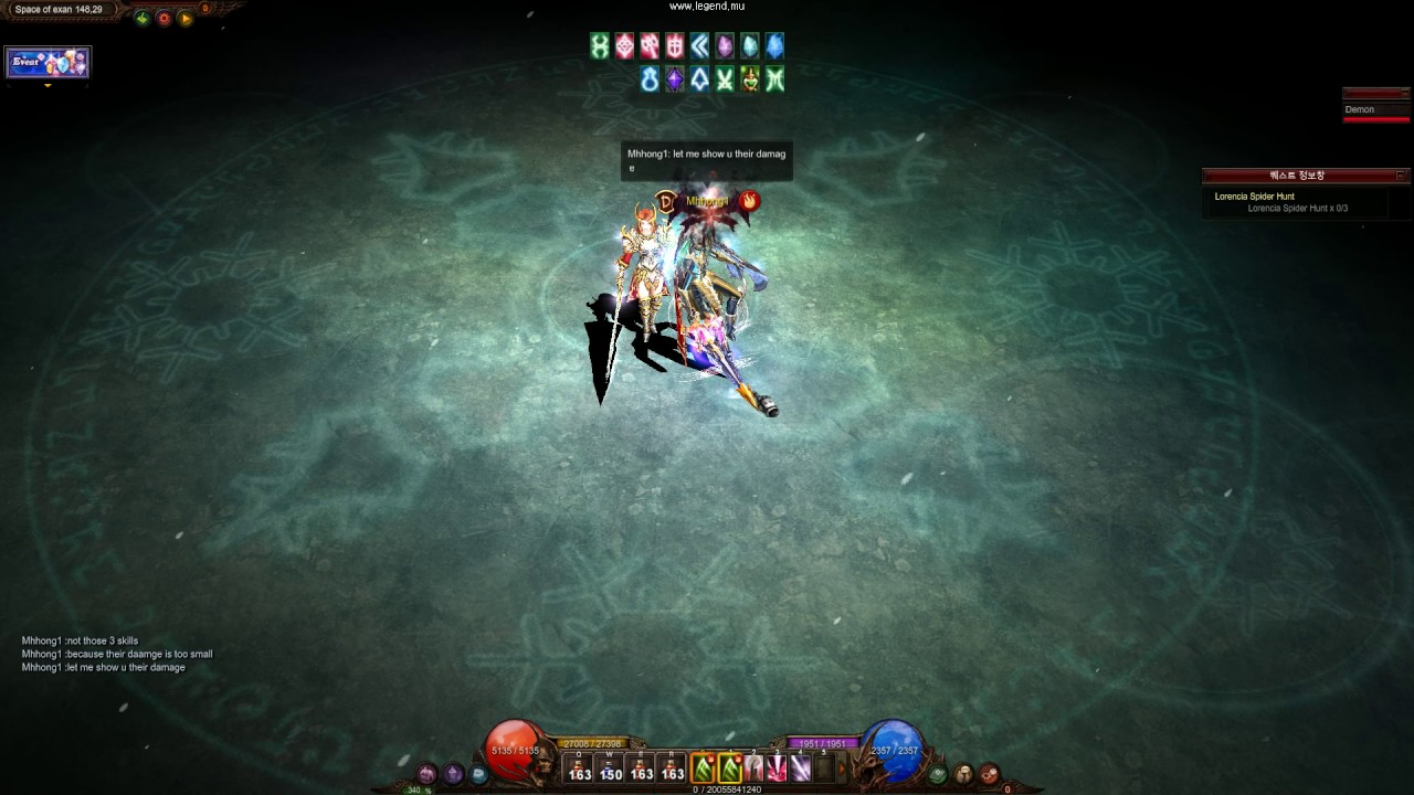 [Mu online season 12] 4th Quest - Strength Grow lancer - go for Breche ...