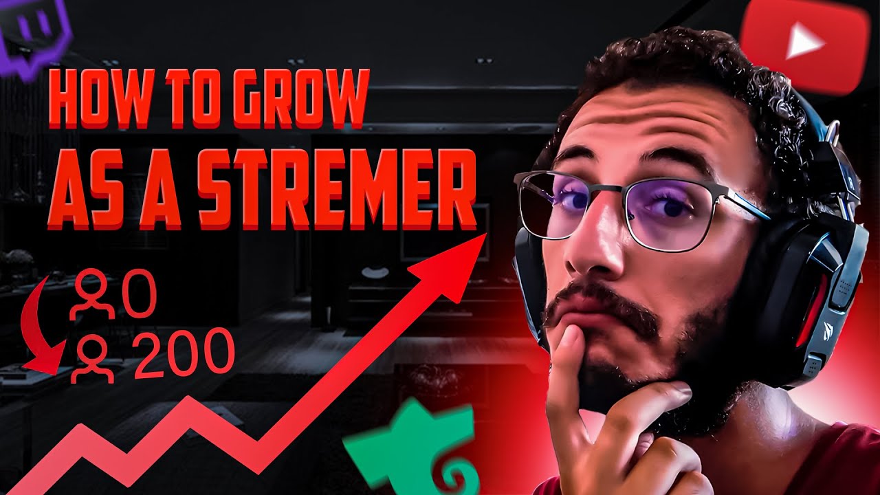 HOW TO ACTUALLY GROW AS STREAMER - YouTube
