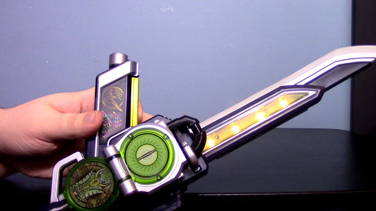 Kamen Rider Gaim DX Musou Saber & Melon Lockseed Toy Review - YouTube