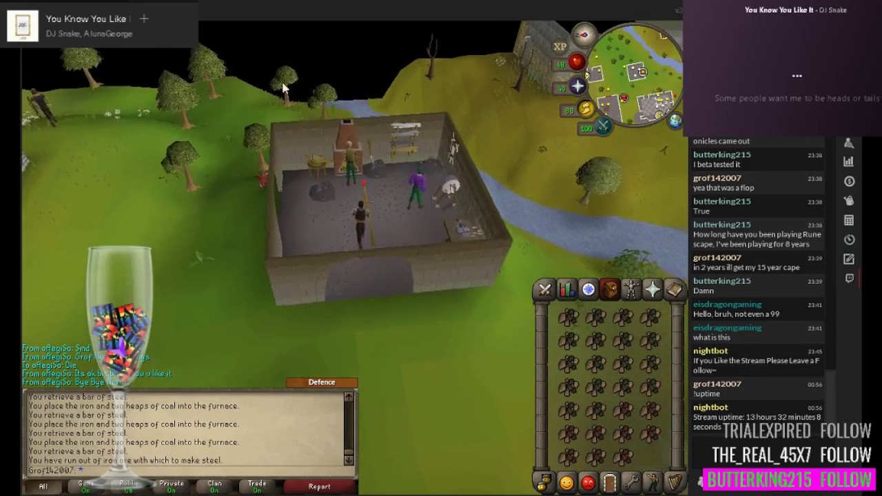 24HR STREAM OSRS Skill Training (Part 58) - YouTube