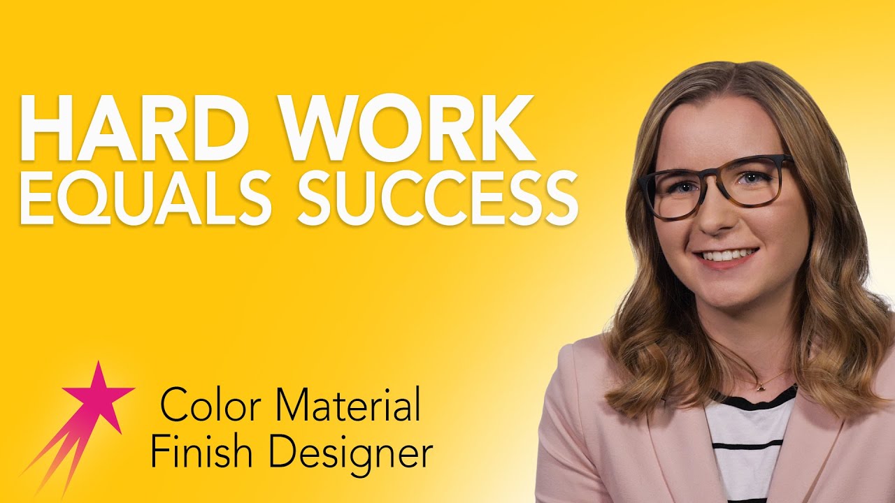 Importance of Work Ethic | Color Material Finish Designer Katrina ...