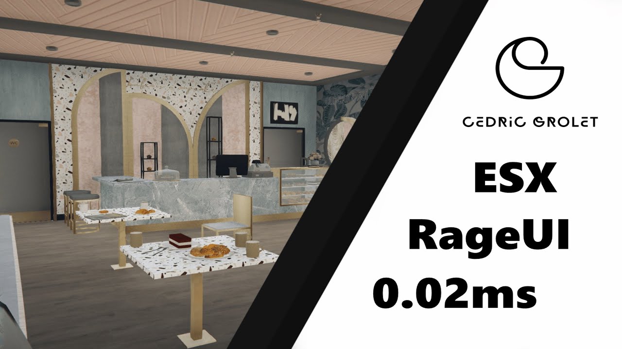 [FiveM] [RageUI] Cedric Grolet Job ESX Opti : 0.02ms - YouTube