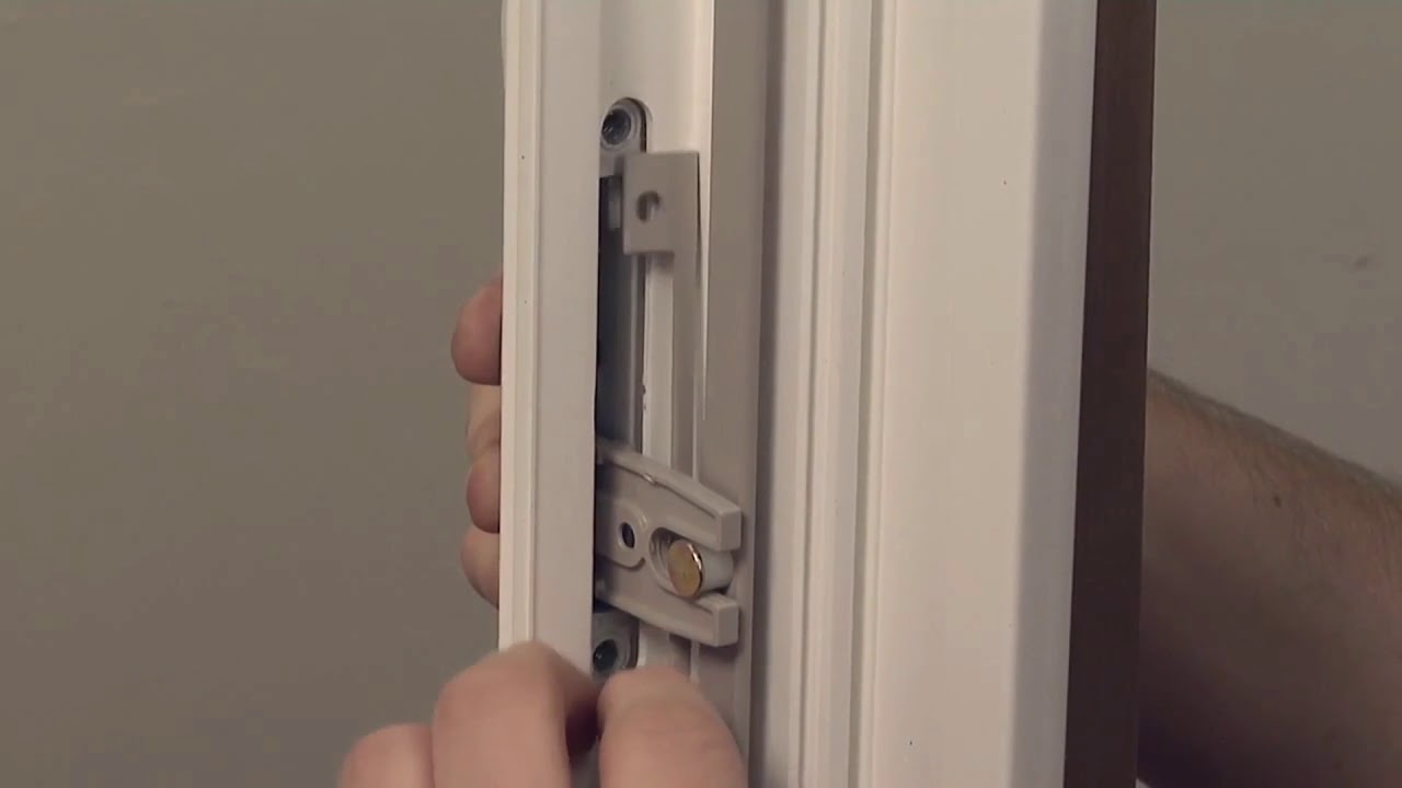 How to Change a lock on casement windows? - YouTube
