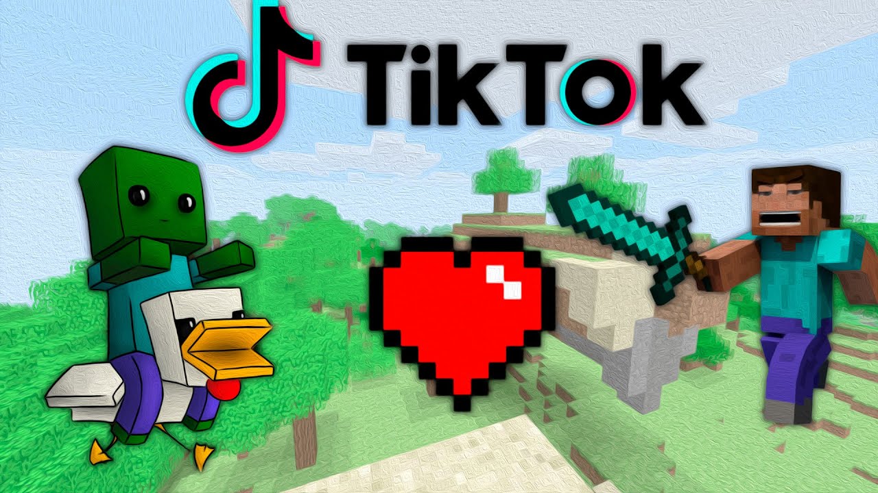 Viral Minecraft Tik Tok Moments 18 - YouTube
