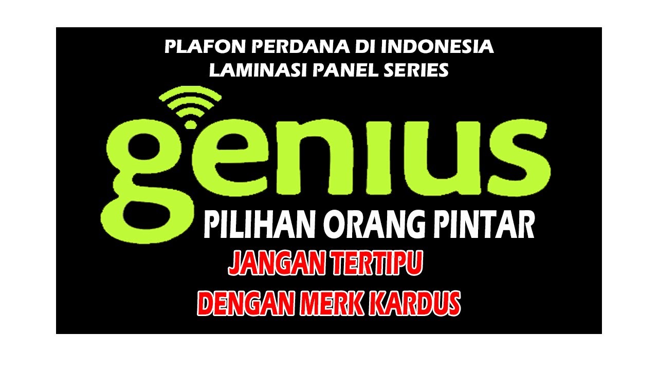 PLAFON PVC GENIUS - YouTube