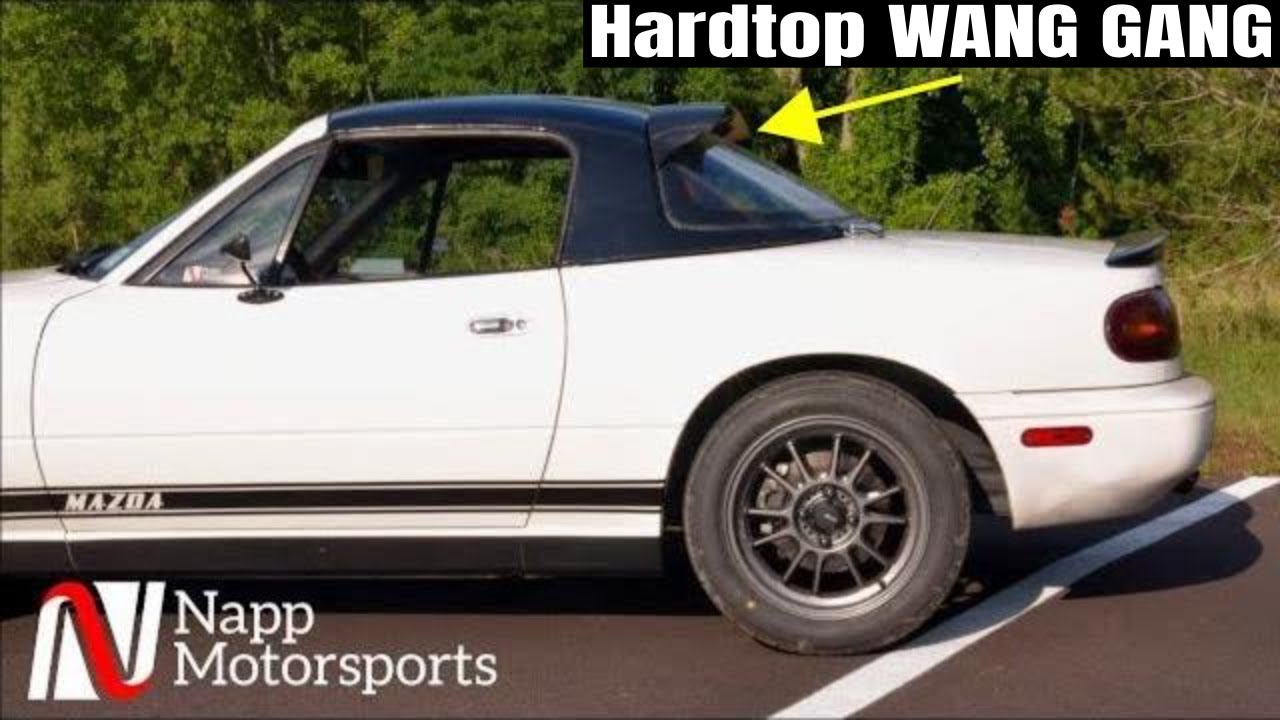 Miata Hardtop Spoiler - Install & Impressions (How To) - YouTube