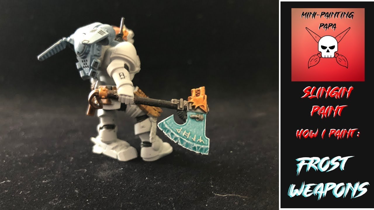 How to Paint Frost Weapons - YouTube