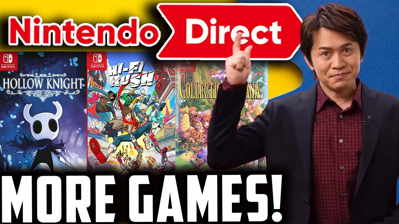 Nintendo Direct Surprise Games! Top 5 Plus DLC! - YouTube