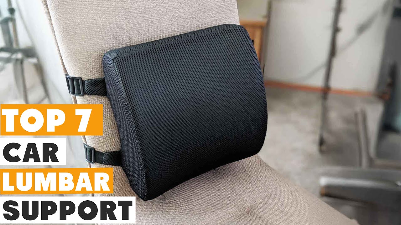 7 Best Lumbar Supports for Cars: Drive in Comfort! - YouTube