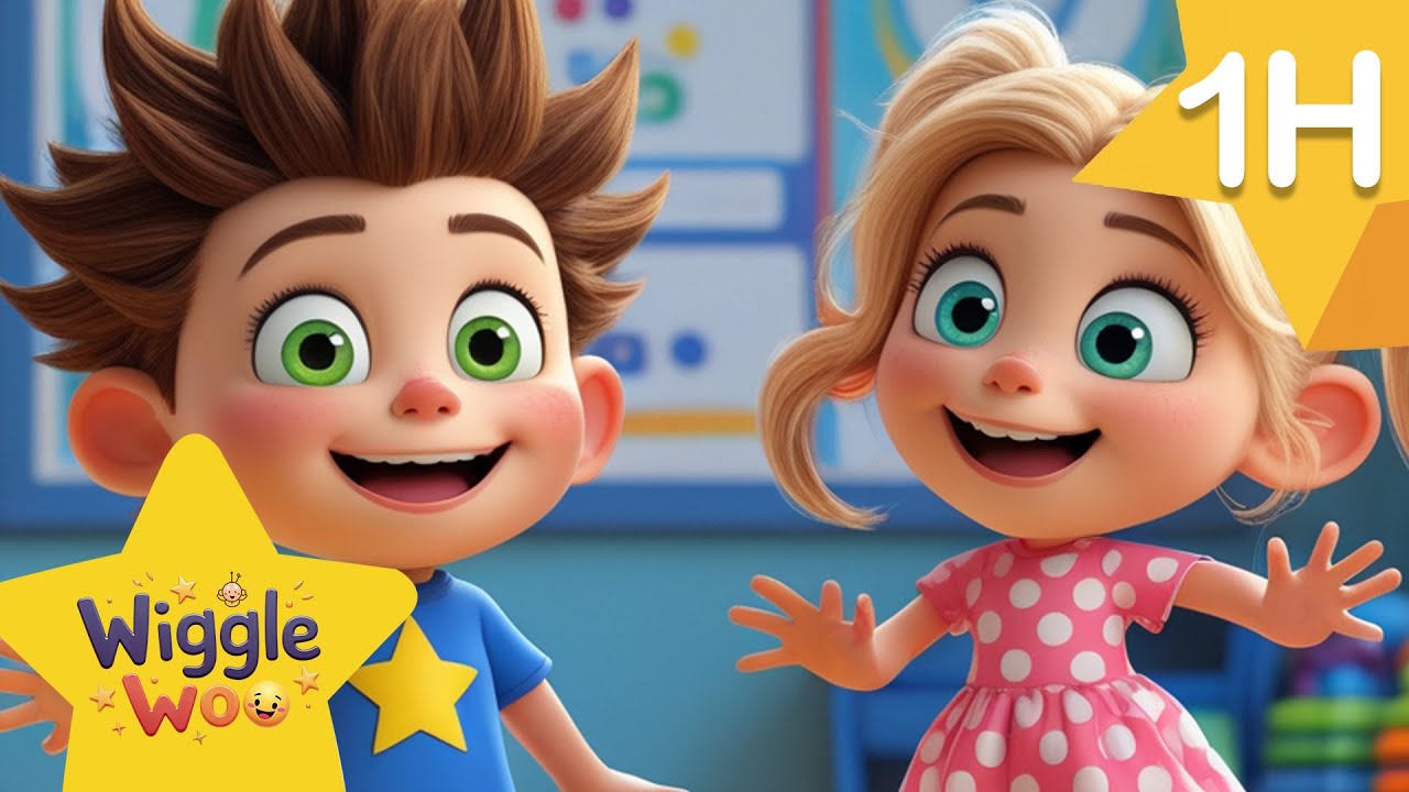 Wiggle-Waggle Fun with Liam & Ella! 🎶 | WiggleWooKids | Fun learning ...